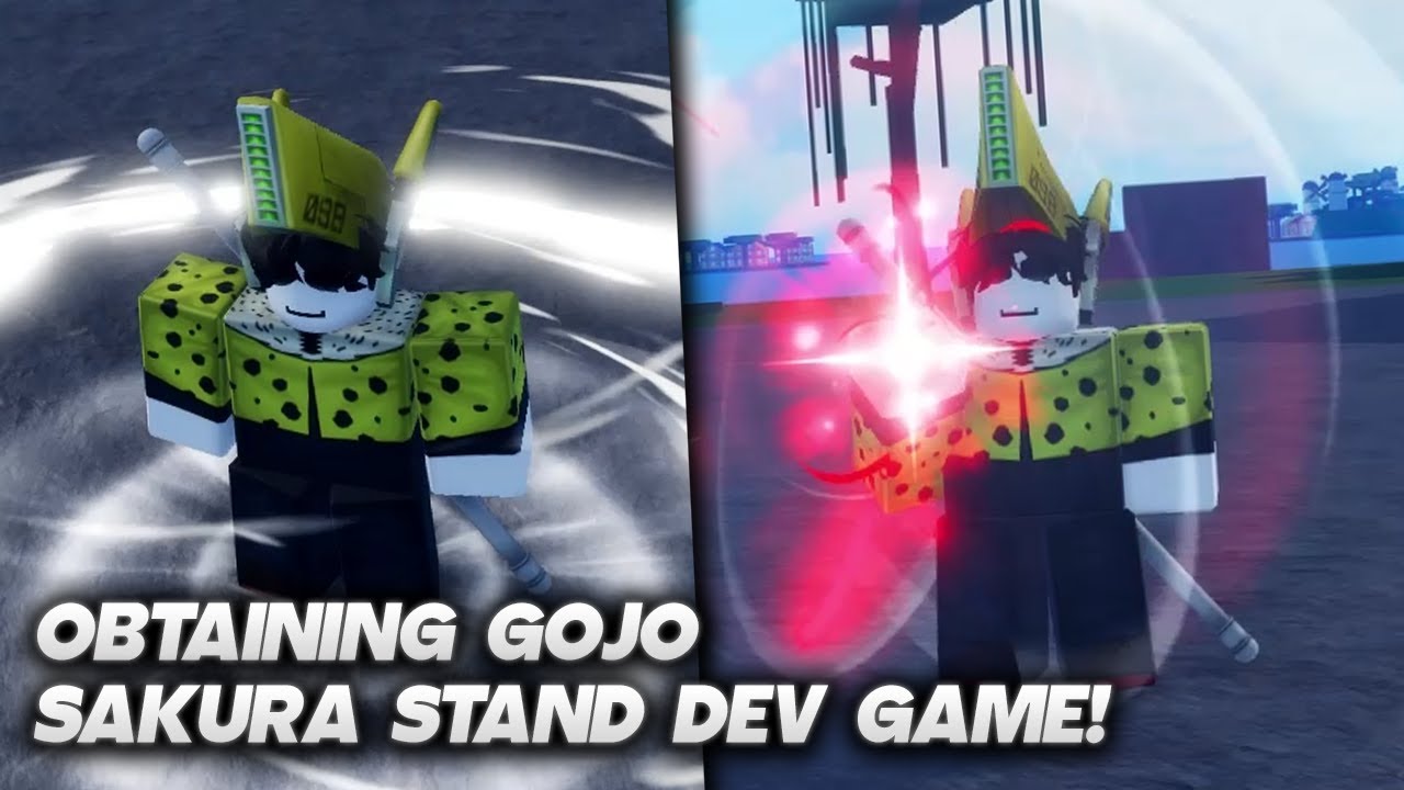 Obtaining GOJO in this INSANE SAKURA STAND DEV GAME! - YouTube