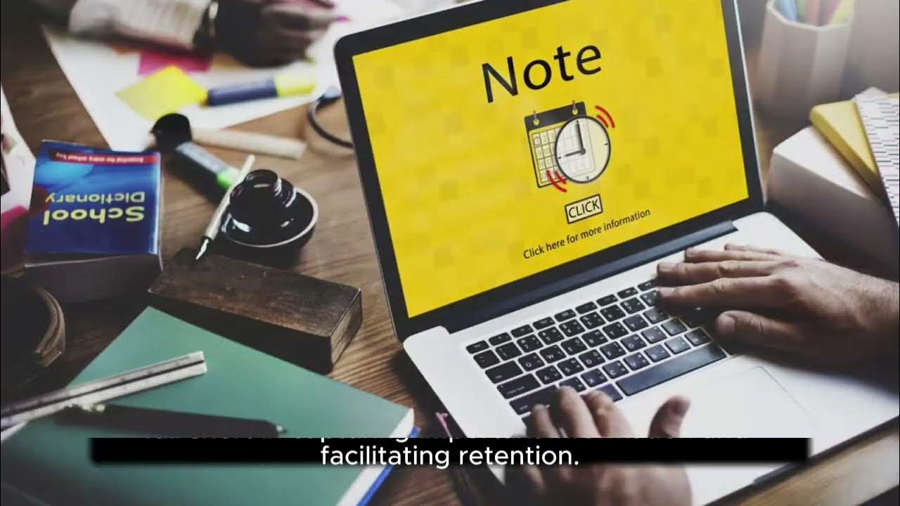 How I take notes -Tips for neat and efficient note taking - YouTube