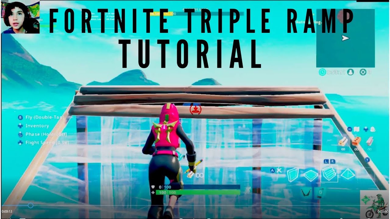 How to do a Triple Ramp in Fortnite on the Nintendo Switch. - YouTube
