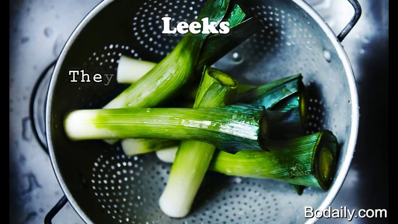 Leeks Fat Burning Foods - YouTube