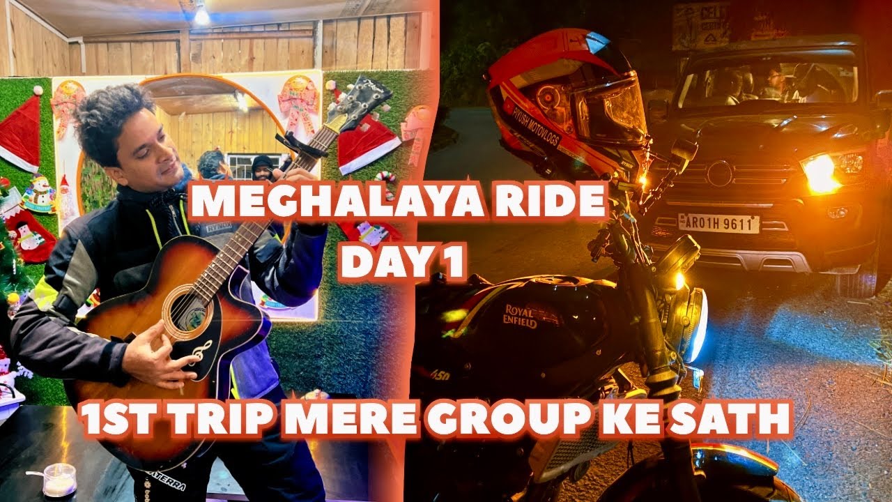 GROUP RIDE TO SHILLONG | MEGHALAYA BIKE RIDE DAY 1 | Royal Enfield ...