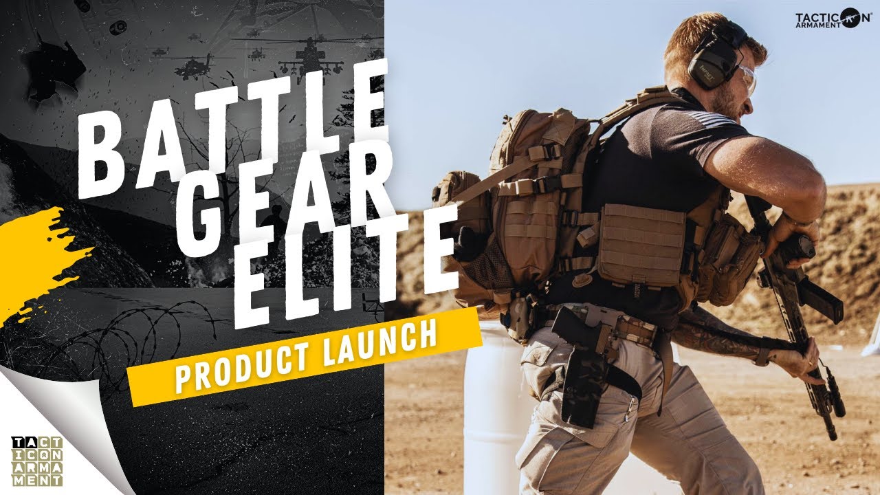 Tacticon Battle Gear Elite Launch - BattleVest Elite + Chest Rig ...