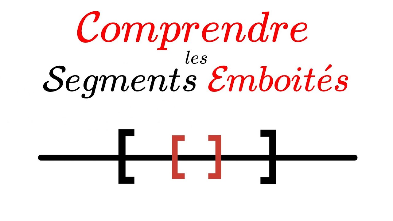 Comment retenir les démonstrations (segments emboités) - YouTube