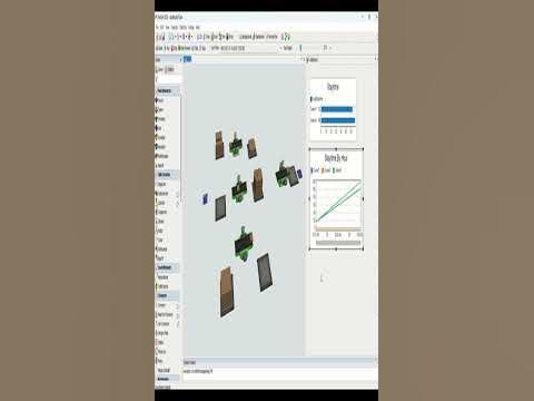 Short 16 | Statistical Staytime Graphs | Video 6 | Flexsim 2023 | Discrete Event Simulation ...