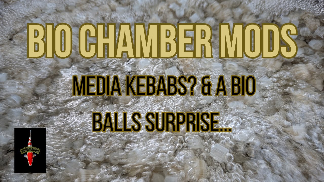 KOI POND DIY Moving Bed mods. Bio Balls Discovery... - YouTube