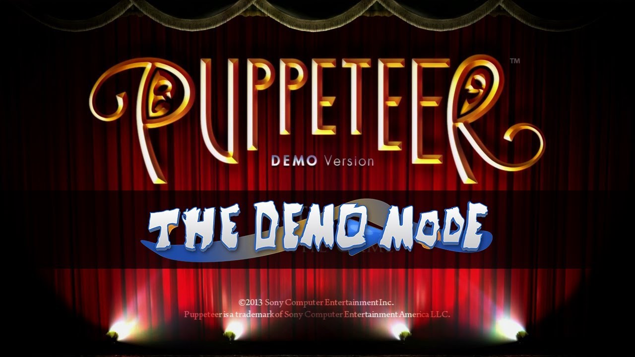 The Demo Mode: Puppeteer (Side-Scrolling 2D/3D Platformer, PS3 ...