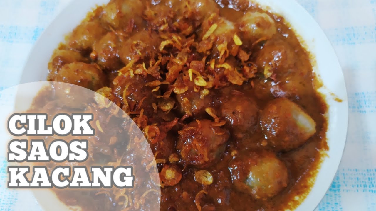 RESEP CILOK SAOS KACANG PALING MUDAH DAN DIJAMIN ENAK - YouTube