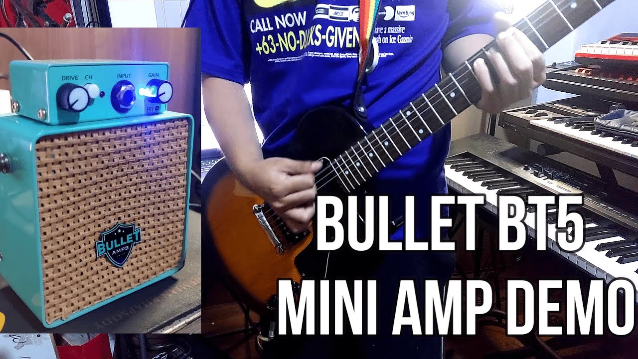 Bullet BT5 Mini Amp Demo - YouTube