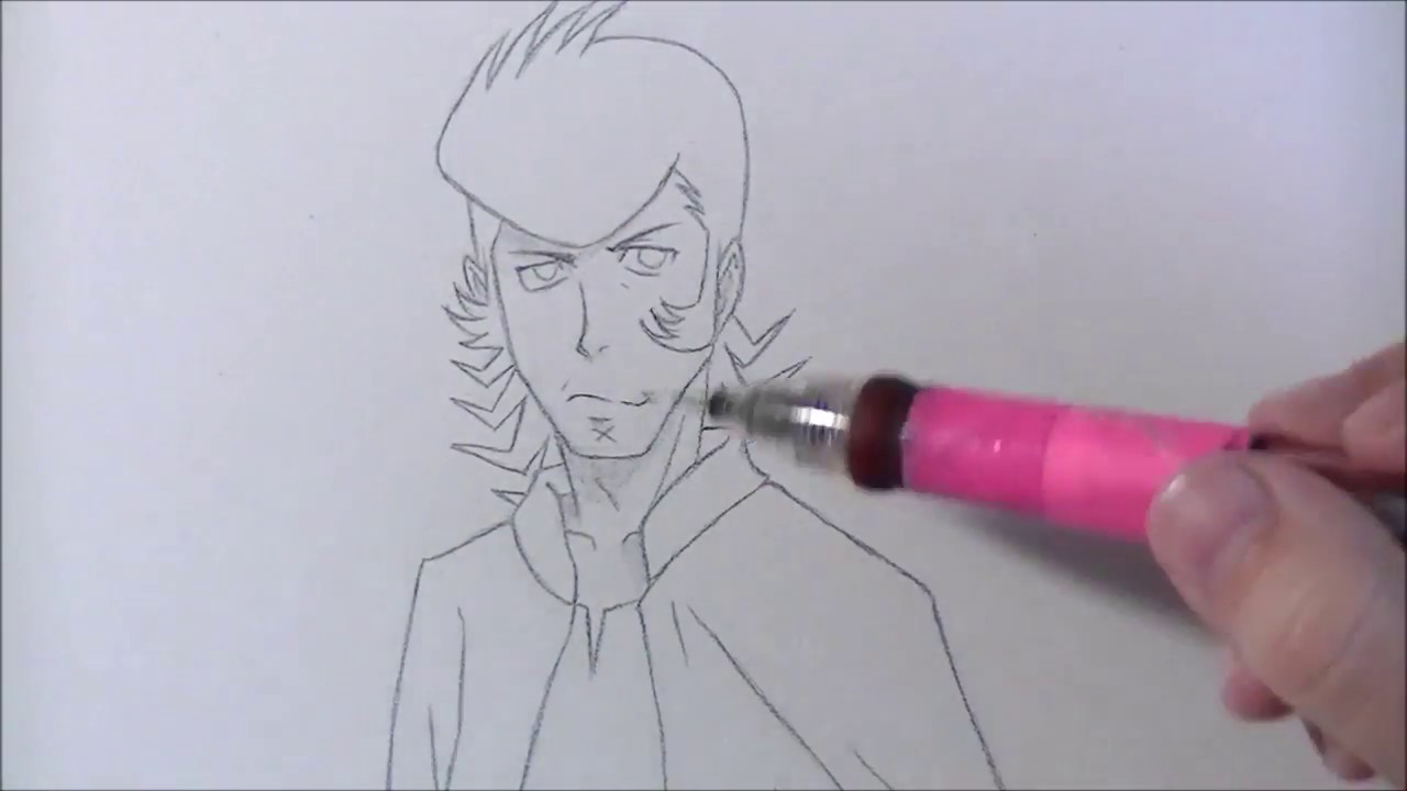 SPACE DANDY: Speed Drawing - YouTube
