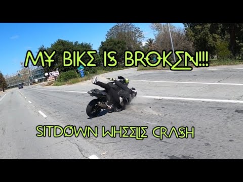 Motorcycle Wheelie Crash & New GoPro 8 Footage - YouTube