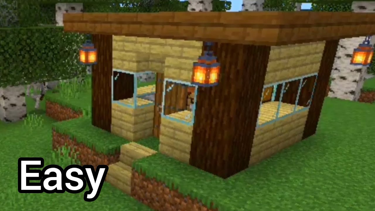 Easy Minecraft House Build - YouTube