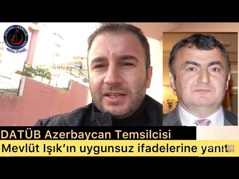 DATÜB TEMSİLCİSİNİN UYGUNSUZ İFADELERİNE YANITIMIZ