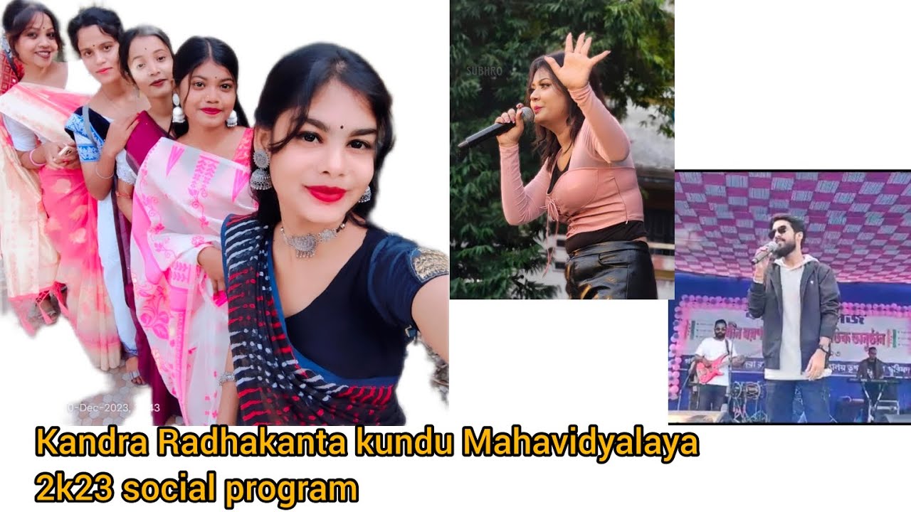 kandra Radhakanta kundu Mahavidyalaya/2k23 social program/আমারা কি কি ...