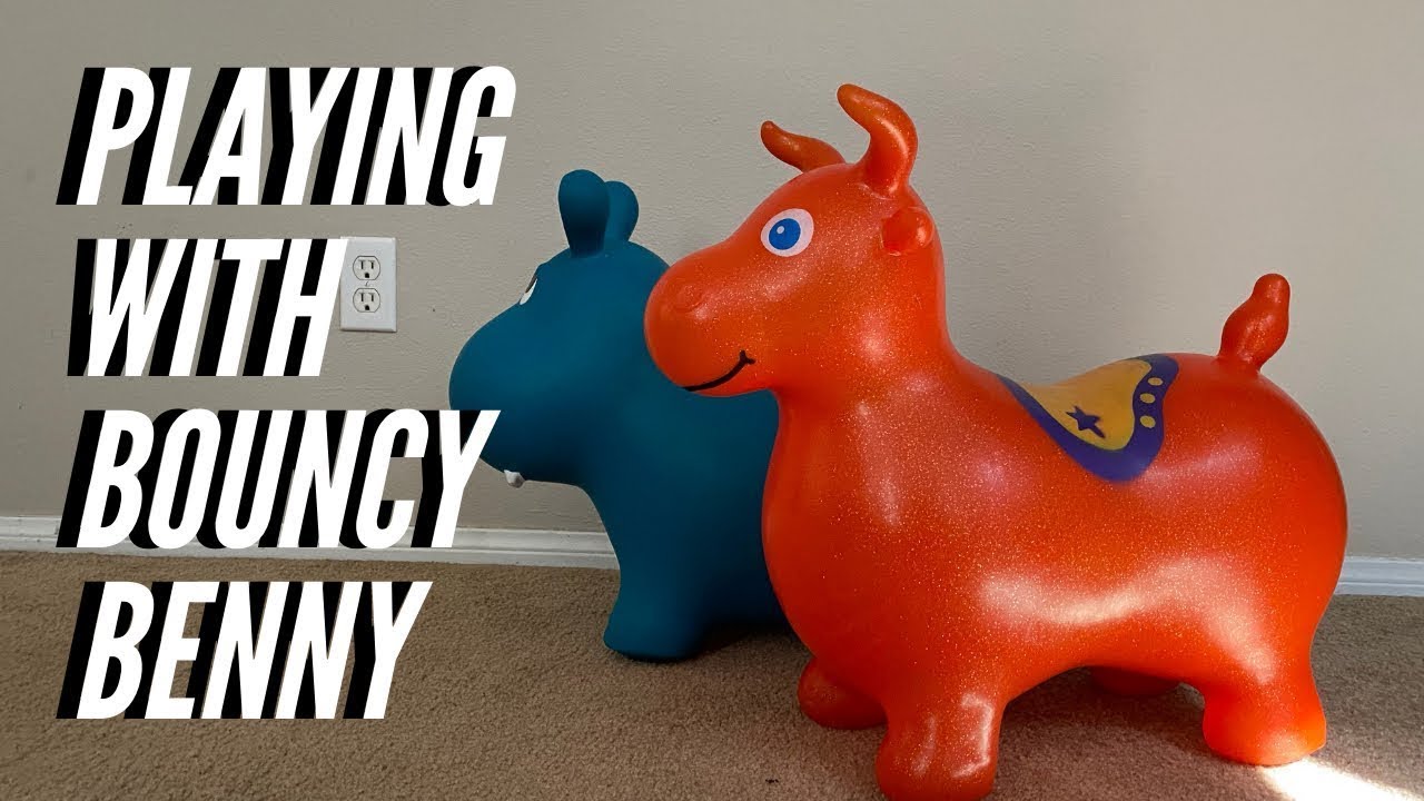 Fun Playtime with Bouncing Benny | Review of the Inflatable Bouncy ...