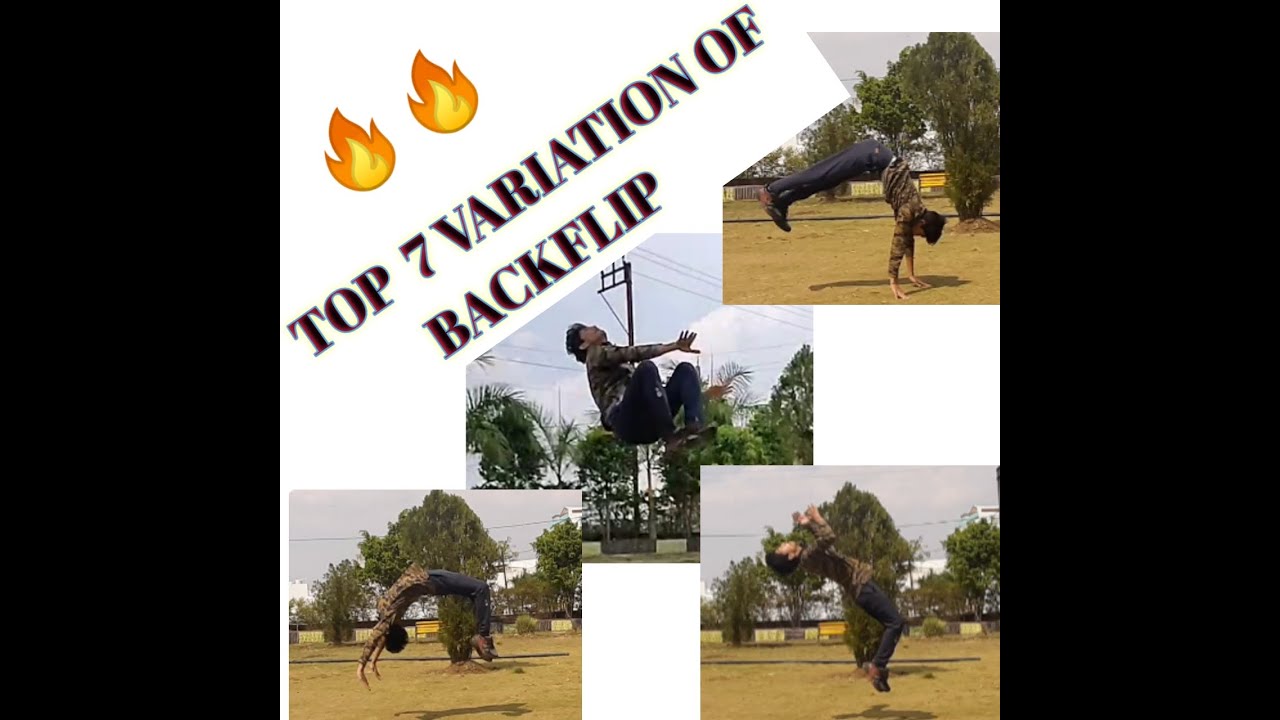 Top 7 Variation Of Backflip || Different Types Of Backflip || Top ...
