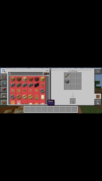 How to make lever in Minecraft - YouTube