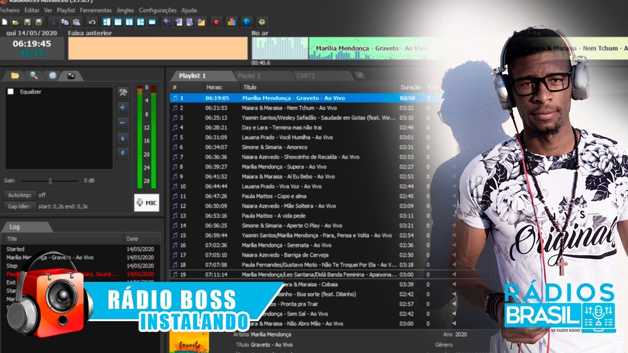 COMO INSTALAR RADIO BOSS 5.7 - NATANAEL NASCIMENTO - YouTube