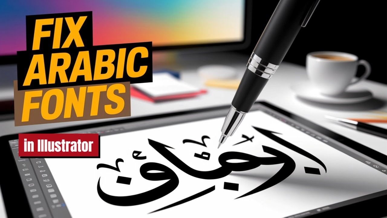 How to Fix Arabic and Hebrew typing Problems in Adobe Illustrator CC ...