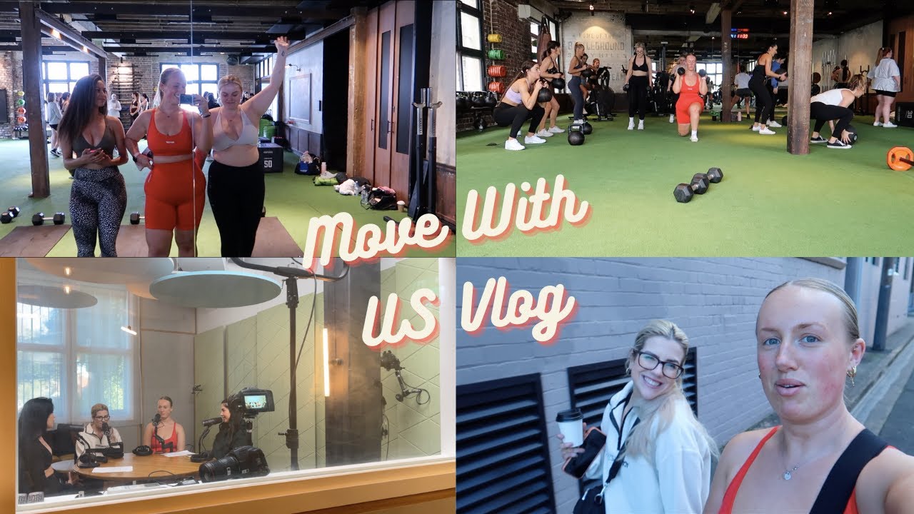 Move With Us Event Vlog! THE Rachel Dillon, Podcasting & HIIT | Elloise ...
