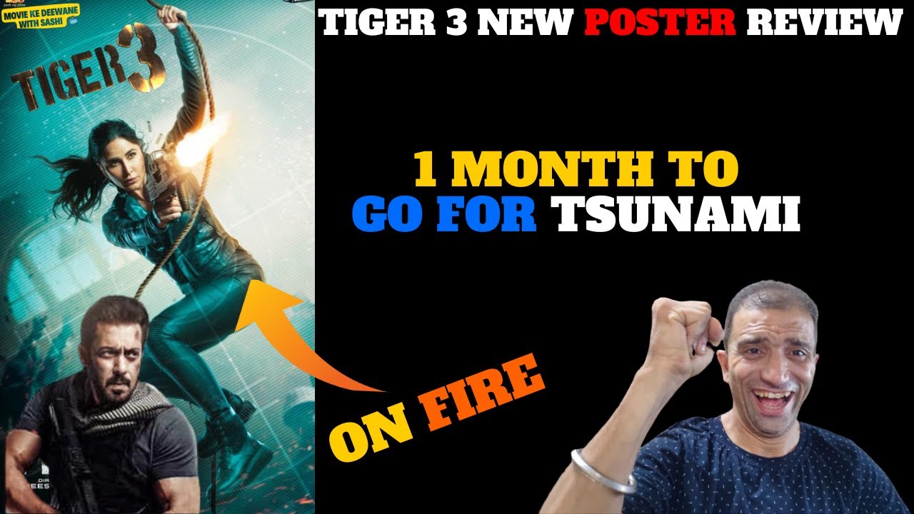 Tiger 3 New Poster Review I Tiger 3 Trailer Update I Zoya Coming ...