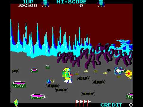 Arcade Game: Dodge Man (1983 Omori Electric Co. Ltd.) - YouTube