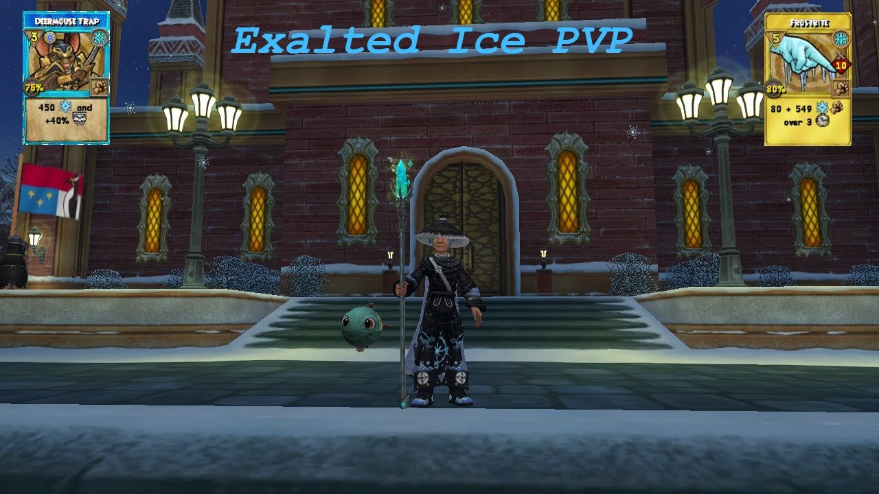 Wizard101 Exalted Ice PVP - YouTube
