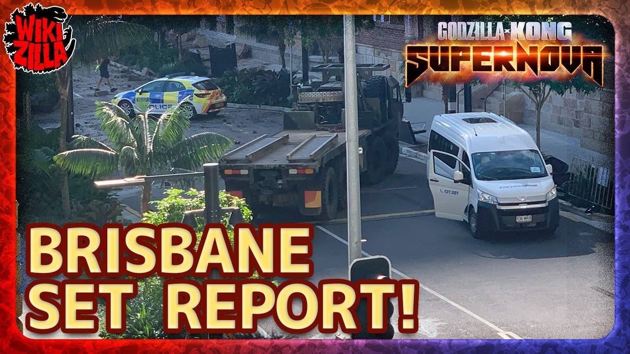Godzilla × Kong: Supernova - Brisbane Filming Report! - YouTube