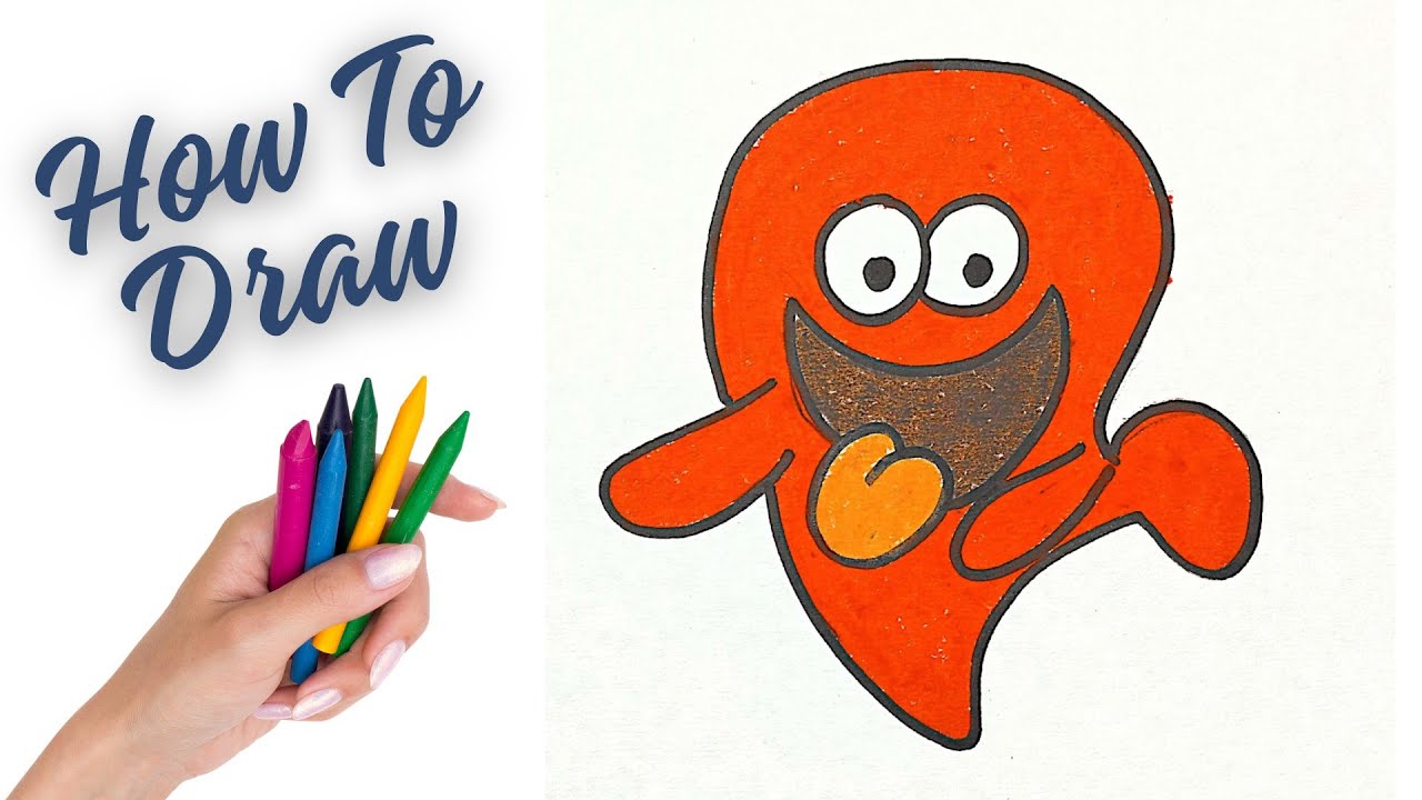 How to draw Lamput | Easy drawing - YouTube
