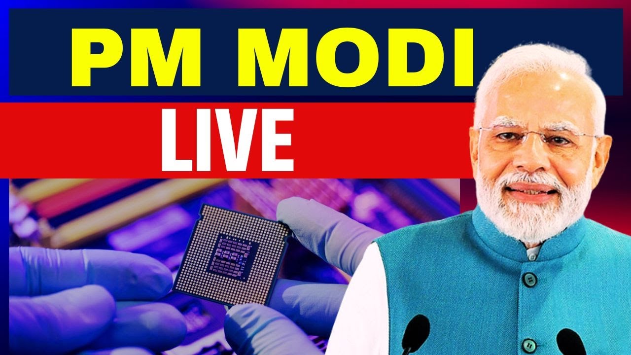 PM Modi Live| PM To Address 'India's Techade', Lay Foundation Stone Of ...