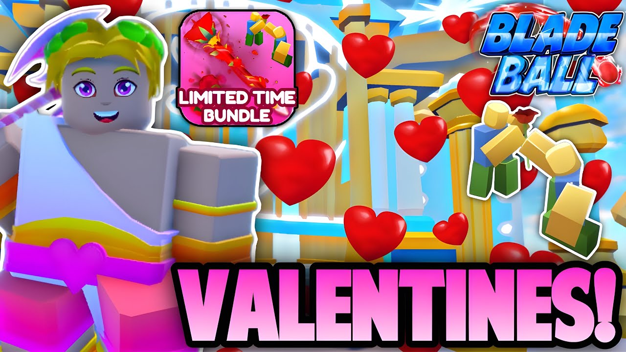 NEW VALENTINES UPDATE In BLADE BALL! (ROBLOX) - YouTube