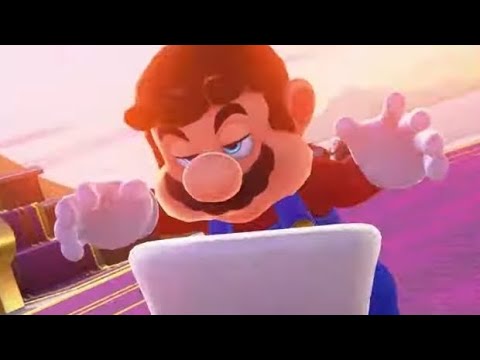 Never Pause Mario Odyssey Cutscenes - YouTube