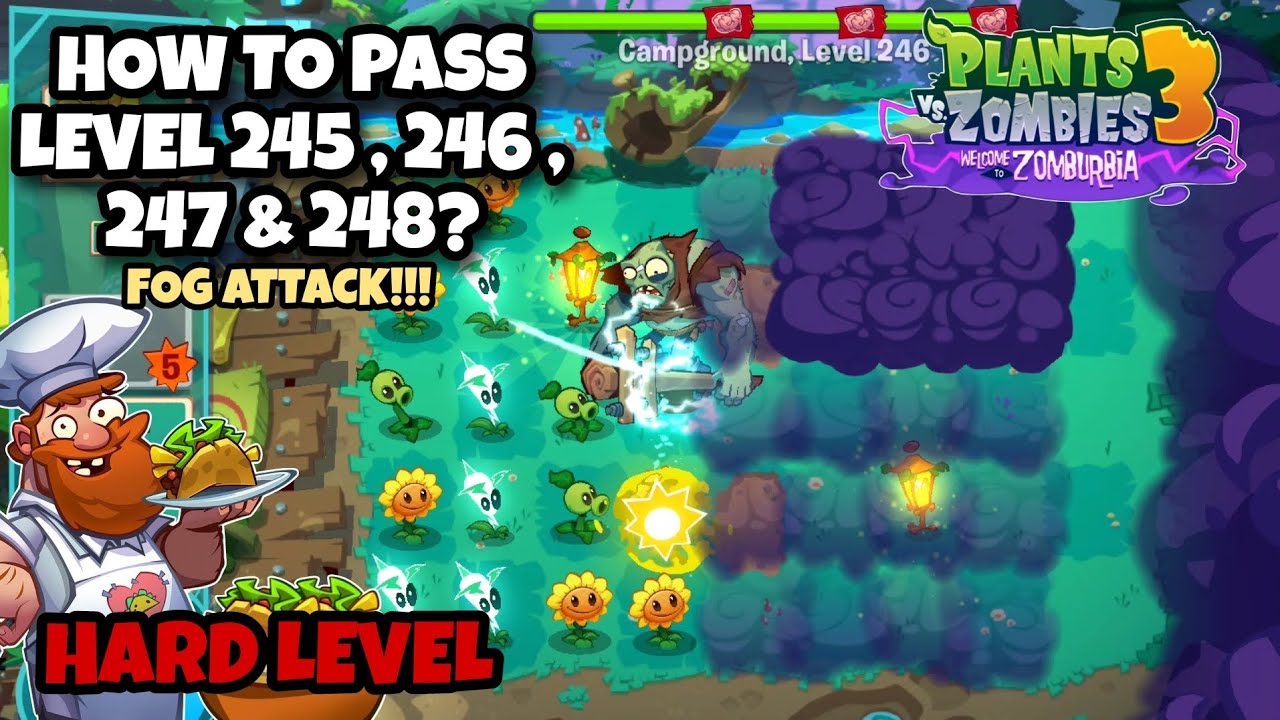 HOW TO PASS LEVEL 245 , LEVEL 246 , LEVEL 247 AND LEVEL 248 IN PLANTS ...