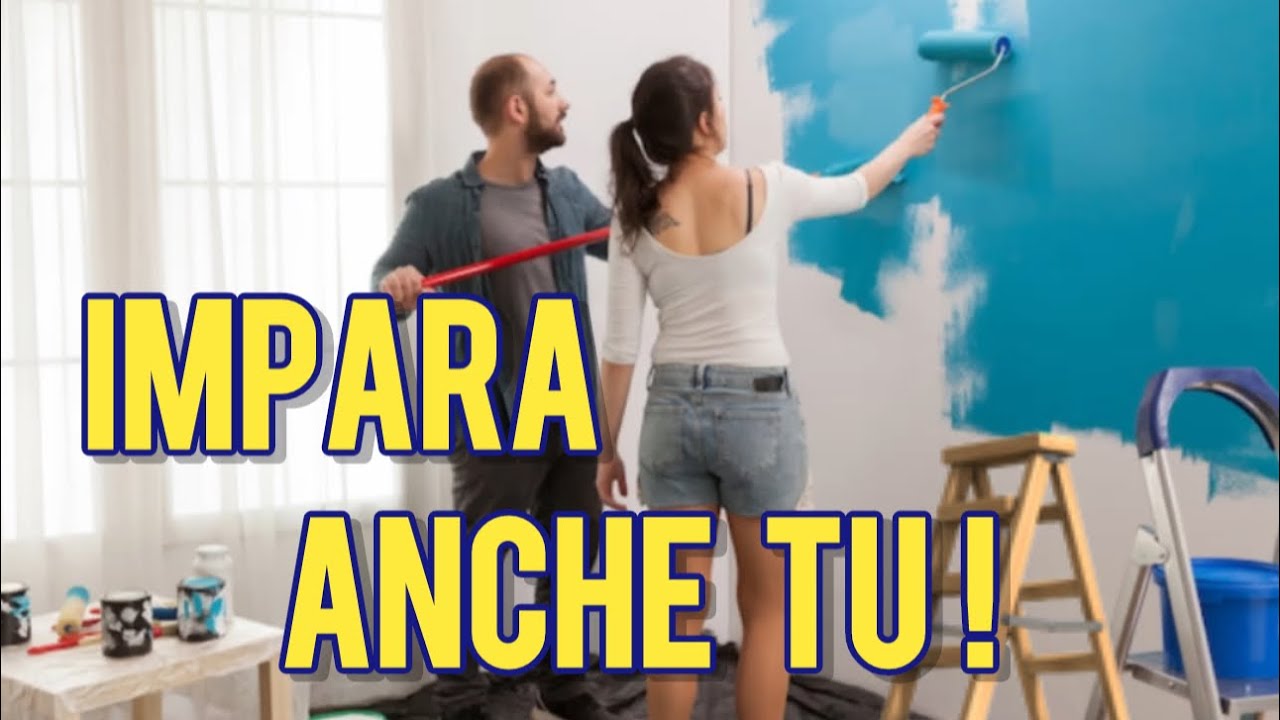 COME PITTURARE UNA STANZA ! TUTORIAL COMPLETO - YouTube