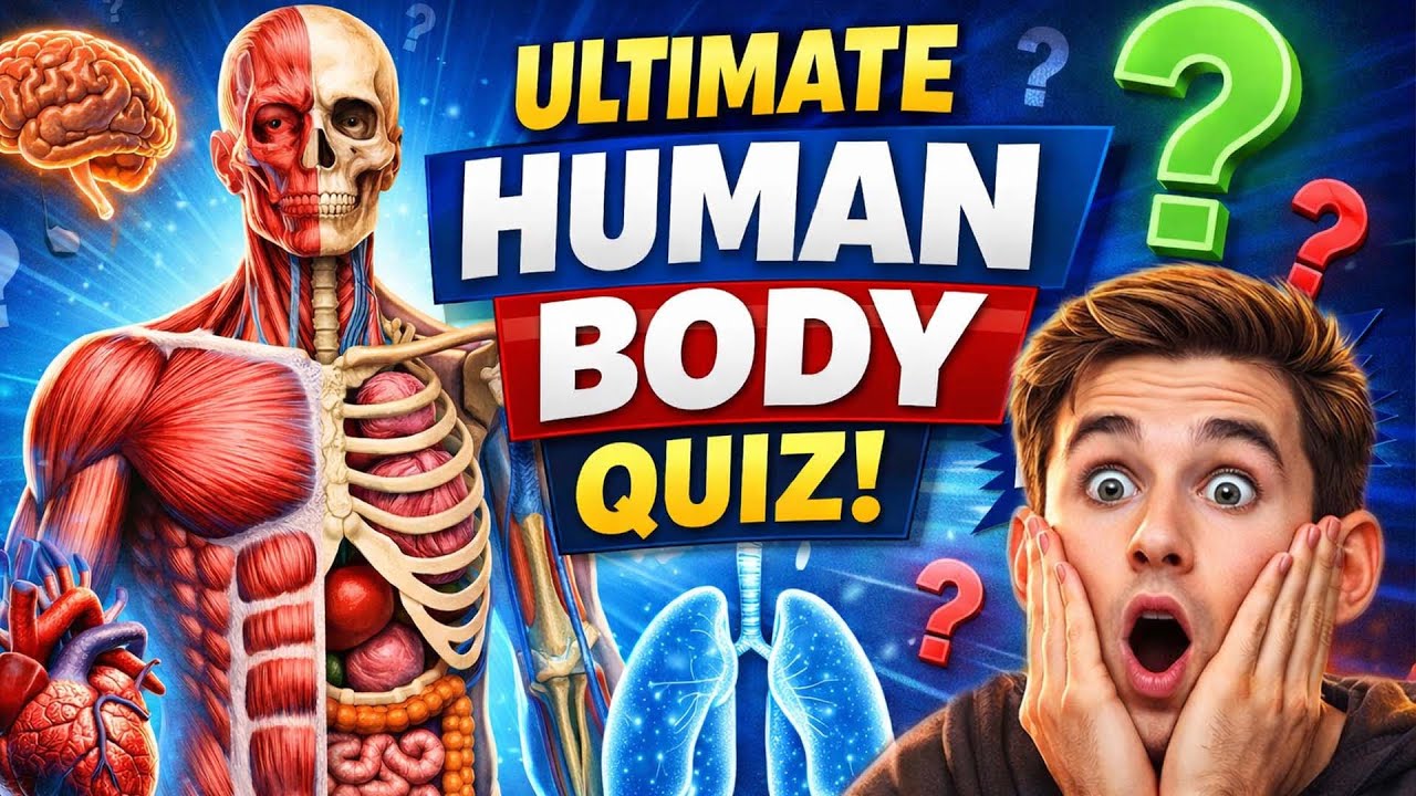 Ultimate Human Body Quiz 🧠💪 | Test Your Knowledge Now! - YouTube