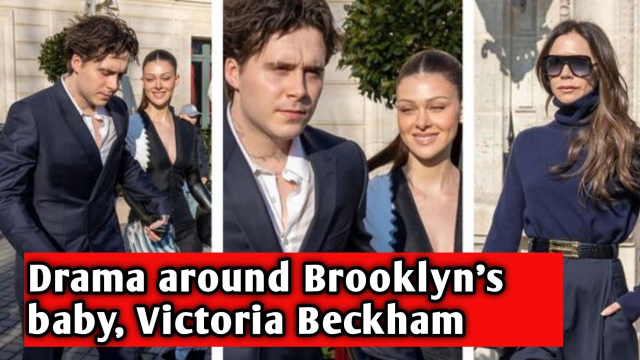 Drama around Brooklyn's baby, Victoria Beckham - YouTube