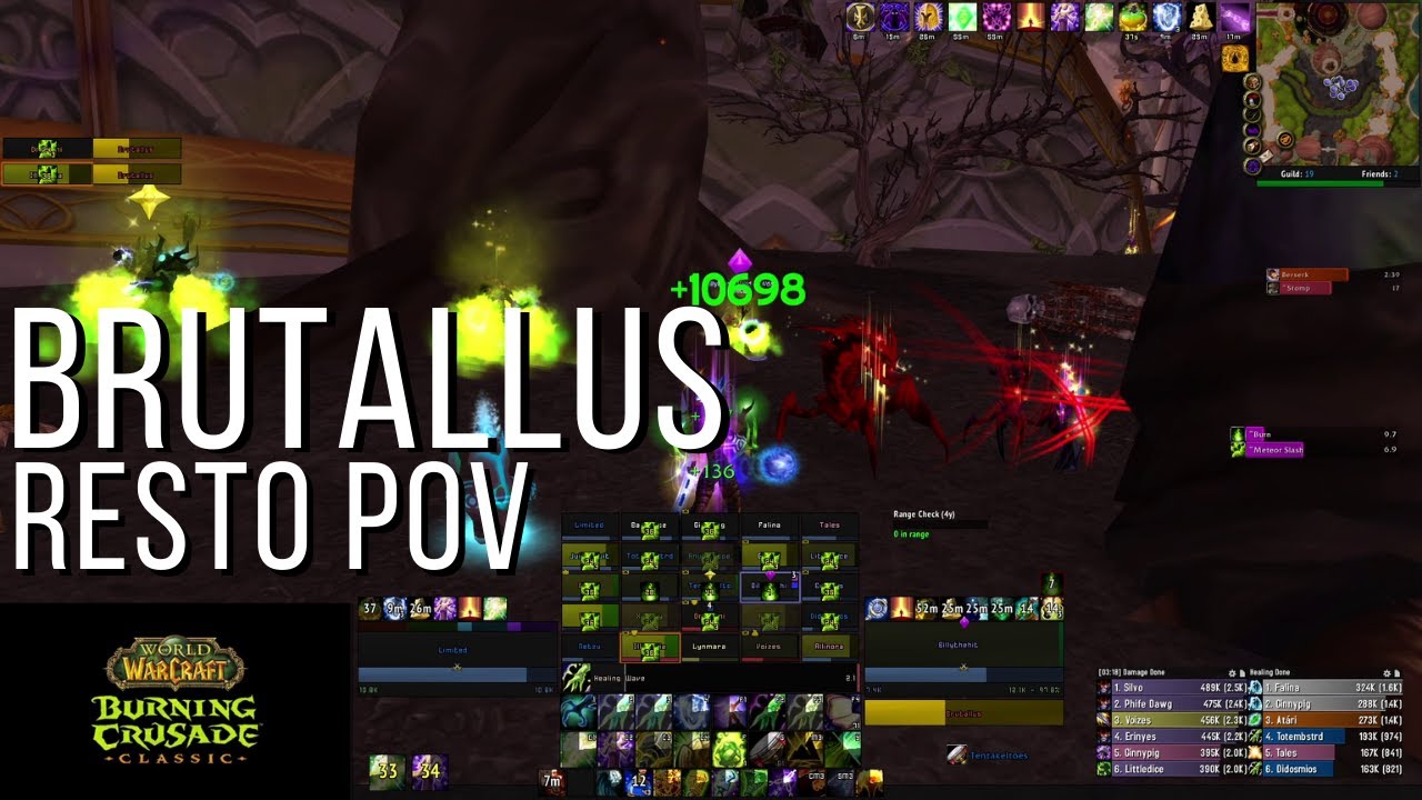 BRUTALLUS Sunwell | Restoration Shaman | SWP TBC | #110 - YouTube
