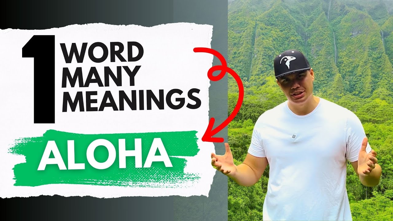 The Real Meaning of "Aloha" - YouTube