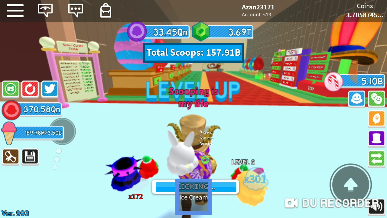 Helping you guys out in ice cream simulator to become pros like me🍦 ...