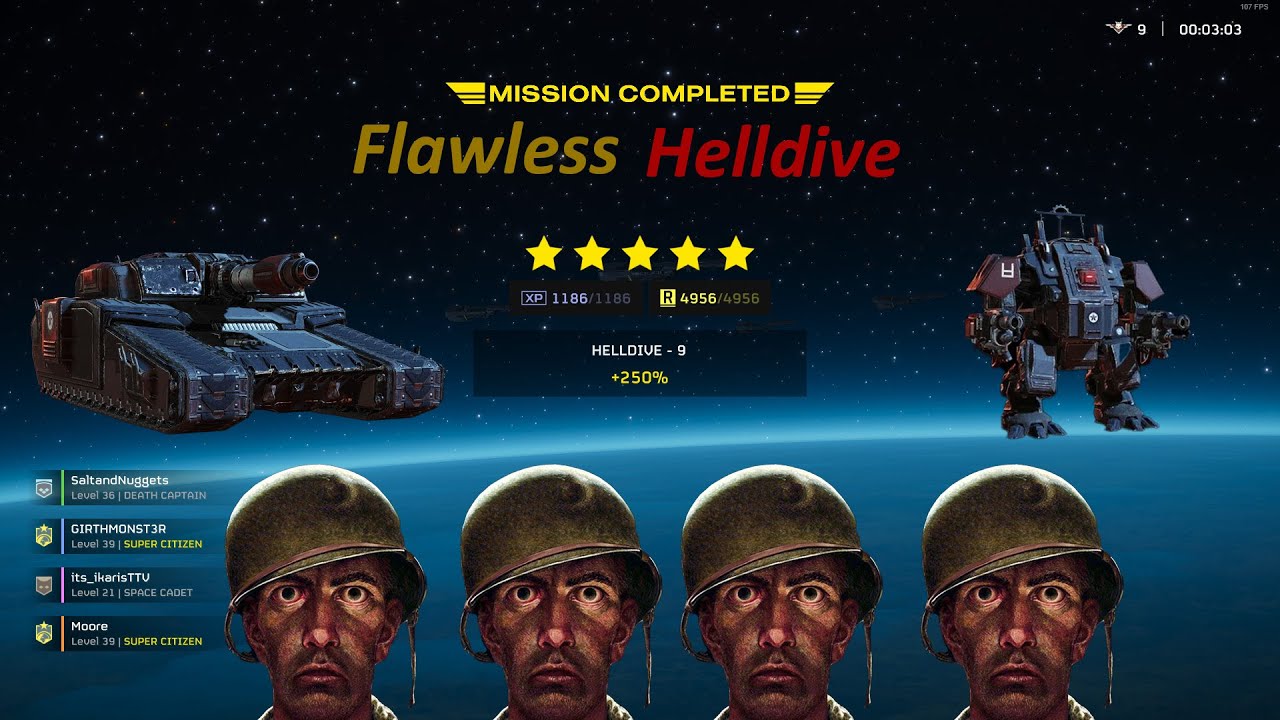 Flawless Helldive Automatons Eradicated. (Helldivers 2 ) - YouTube