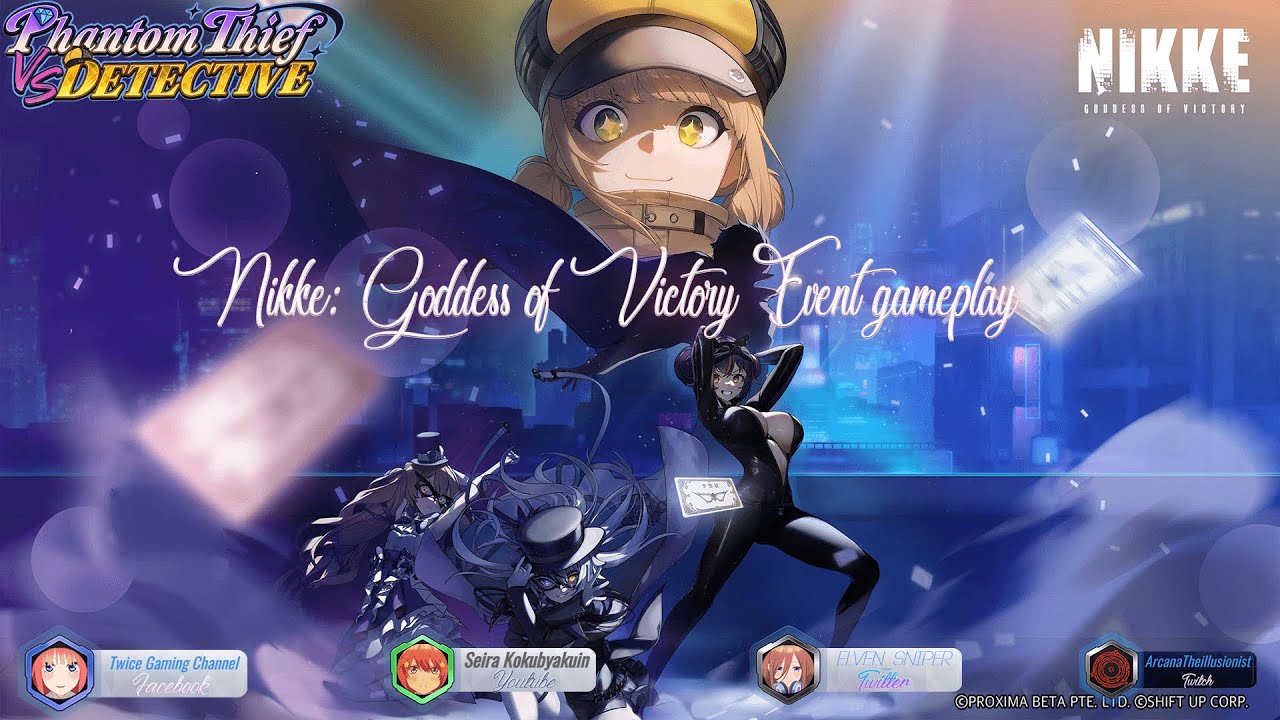 Nikke Goddess Of Victory: Phantom Thief vs Detective 1-1 to 1-12 Normal ...