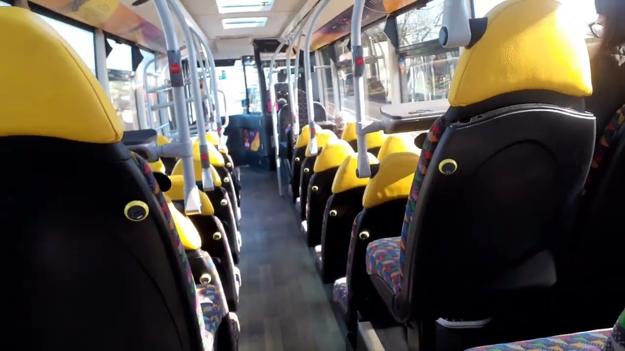 Transdev Flyer Bus 278 Y18TDV Leeds Bradford Airport to Otley - YouTube