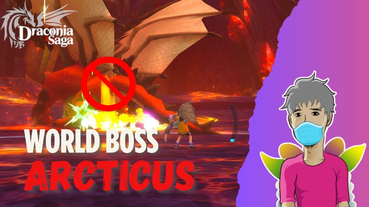 Flameborn Arcticus Wold Boss Failed | Draconia Saga Indonesia - YouTube