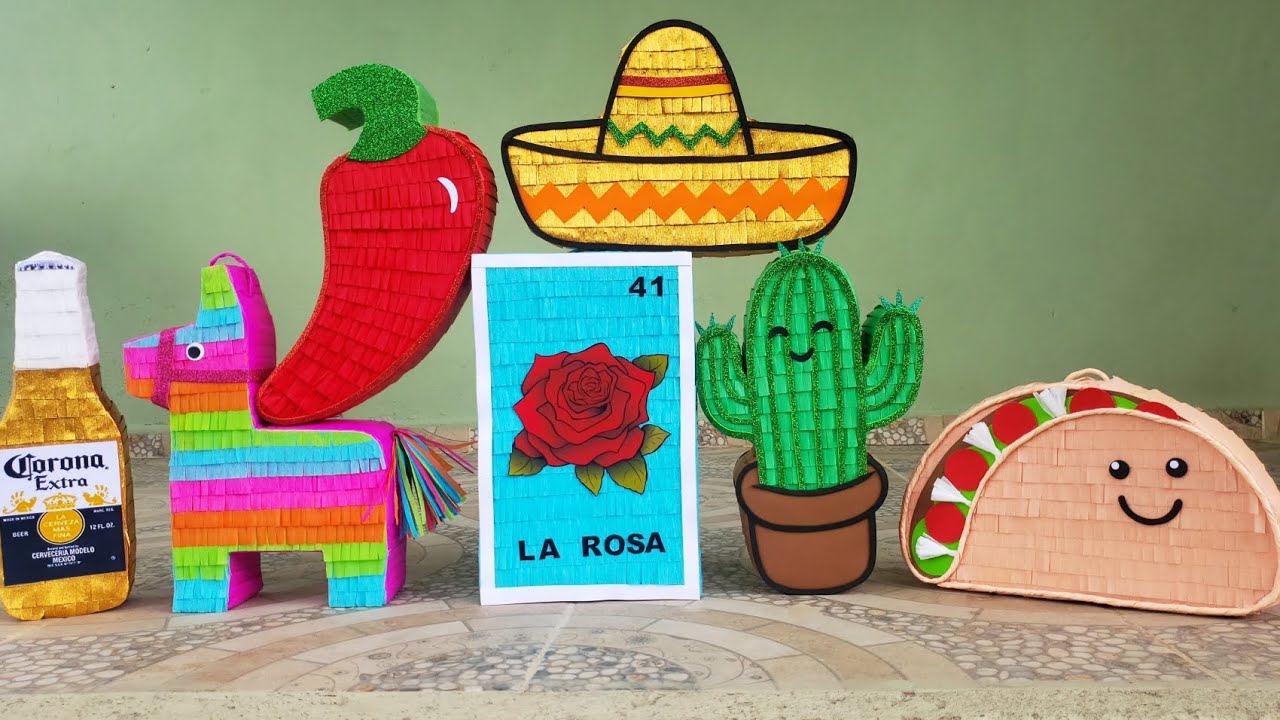 Dibujo De Piñata Mexicana Mexican Star Pinata Stroke PNG & SVG Design