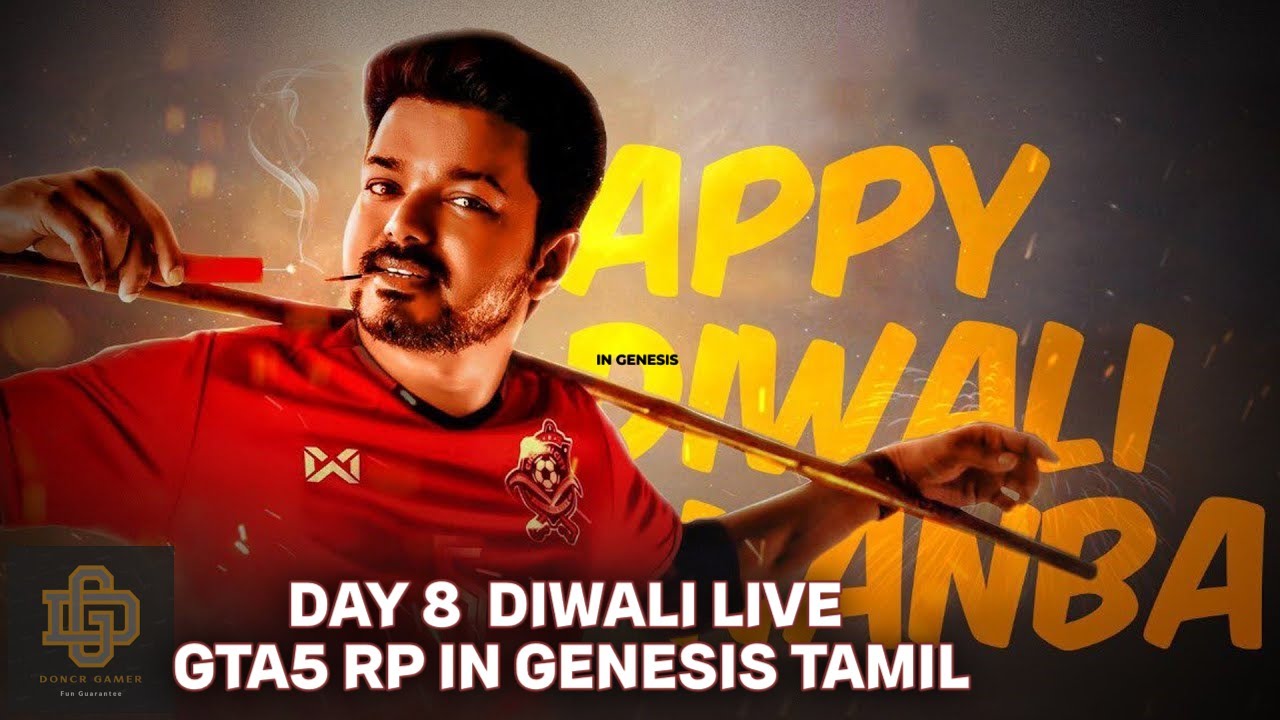DAY 8 DIWALI LIVE | GTA5 Roleplay Tamil | Tamil Live Stream Pattasu ...