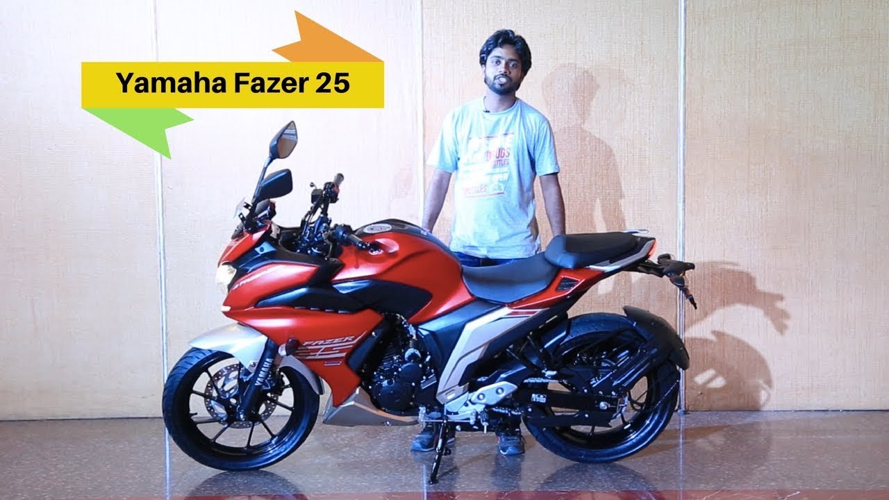 Yamaha Fazer 25 (250cc) First Look - YouTube