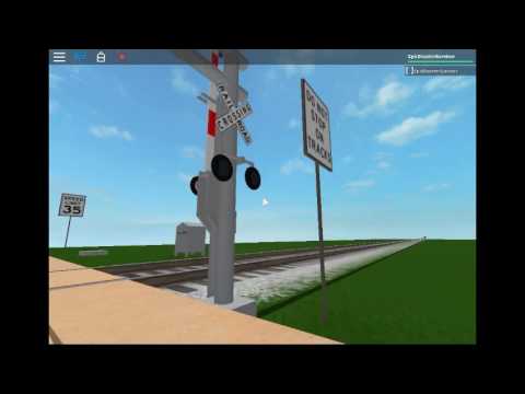 ROBLOX Railroad Crossing Compilation - YouTube