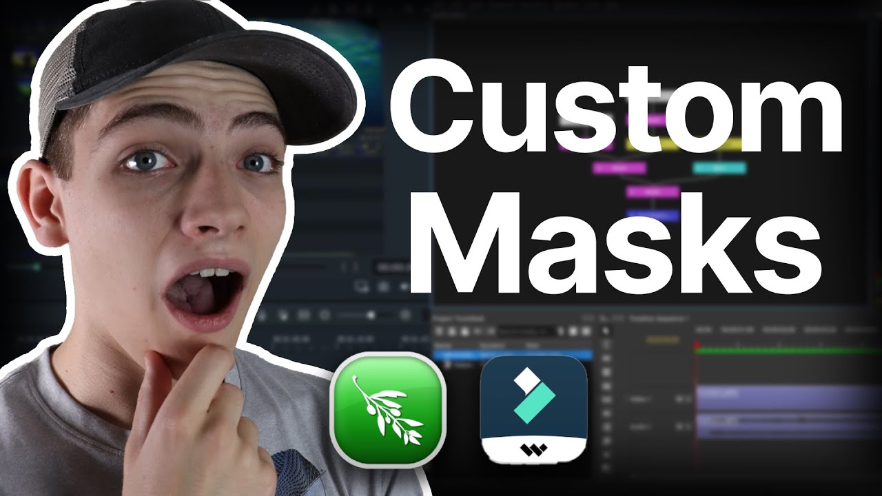 Custom Masks in almost every Program!!/Crop using Blend Modes ...