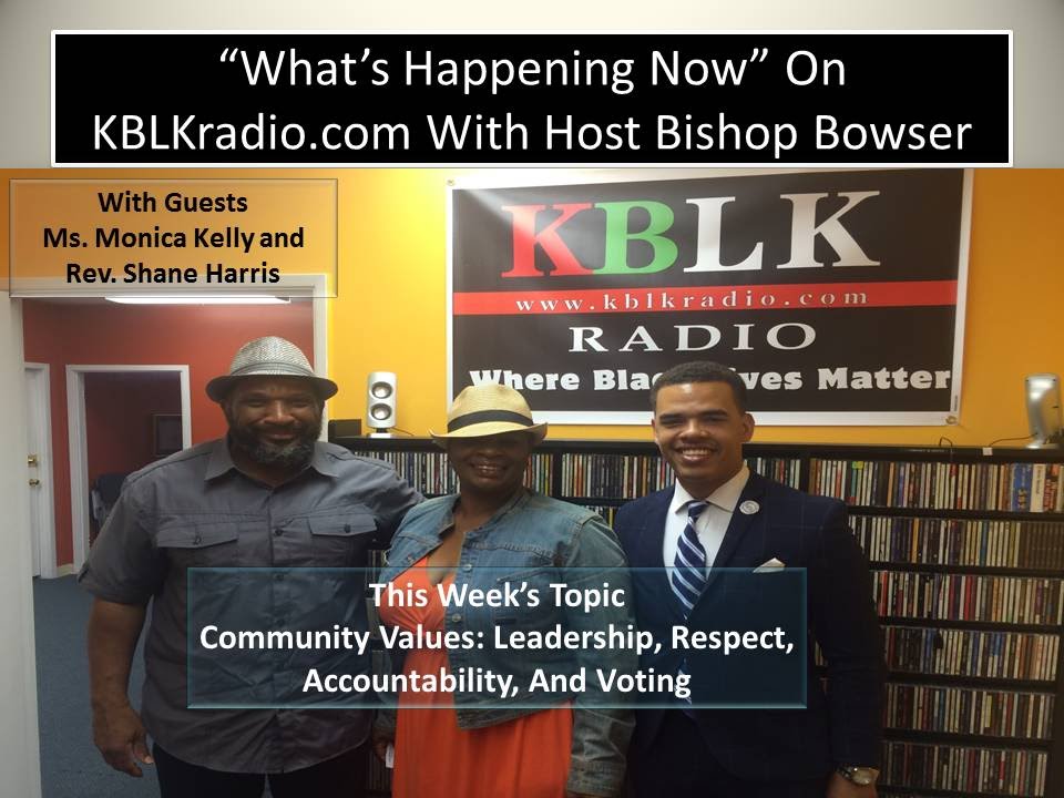 Rev. Shane Harris & Ms. Monica Kelly Guests On KBLK Radio - YouTube