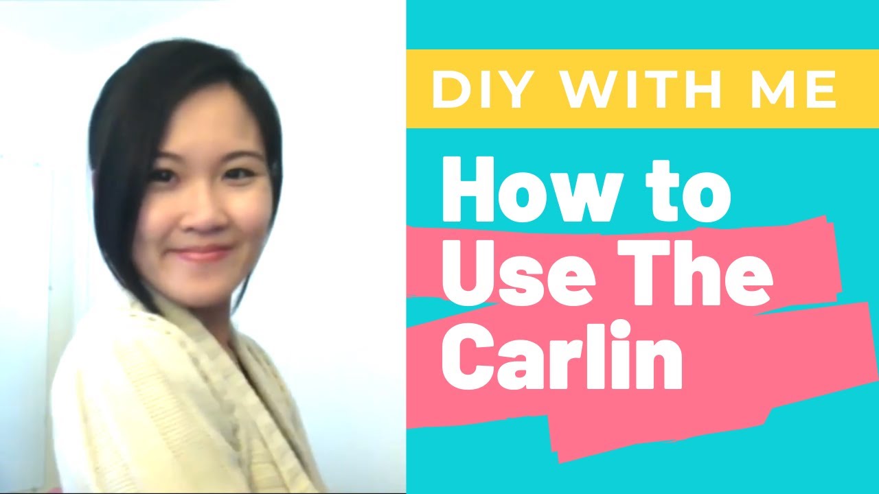 How to Use the Carlin - Quick Hair Curls or Bun in Minutes - YouTube