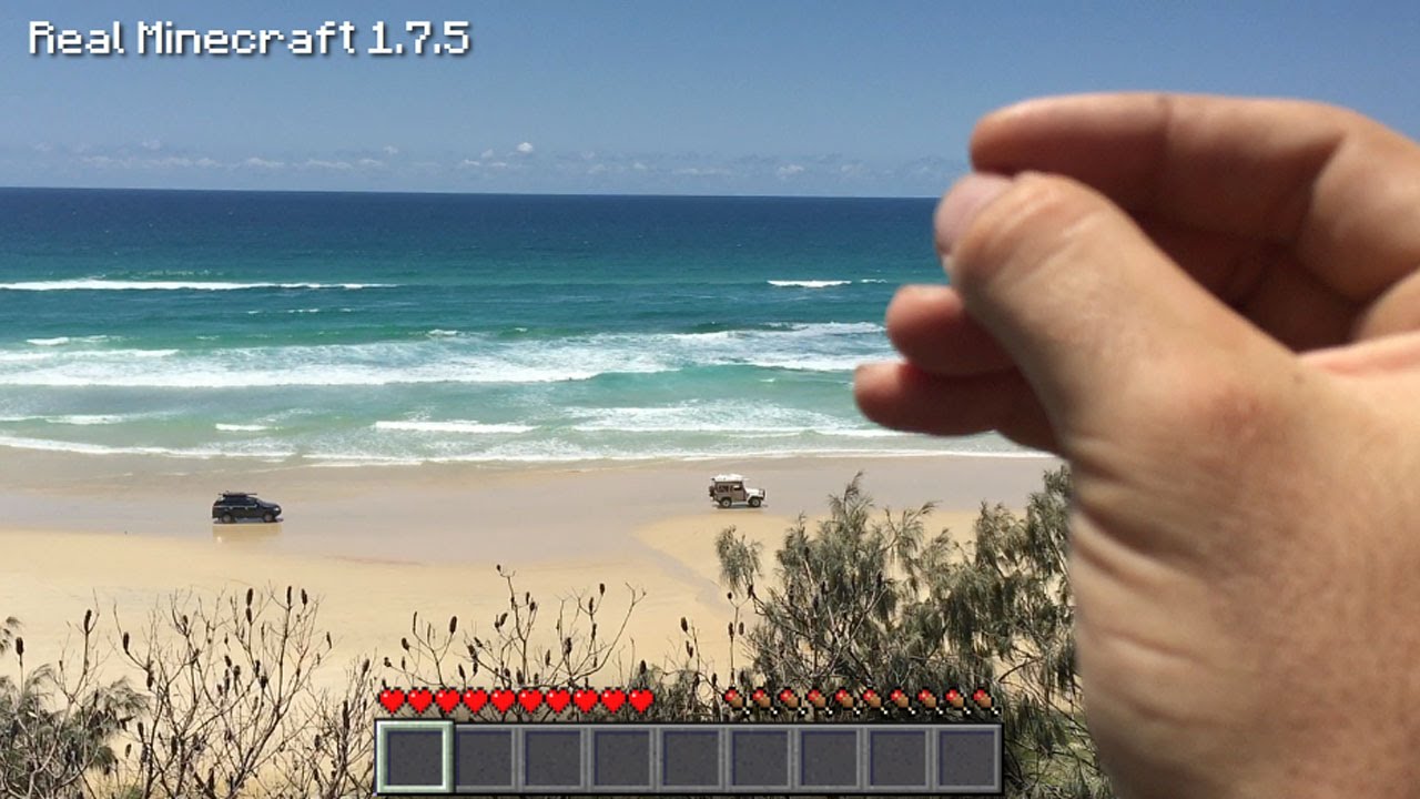 Real Life Minecraft - BEAUTIFUL BEACH VIEWS - YouTube